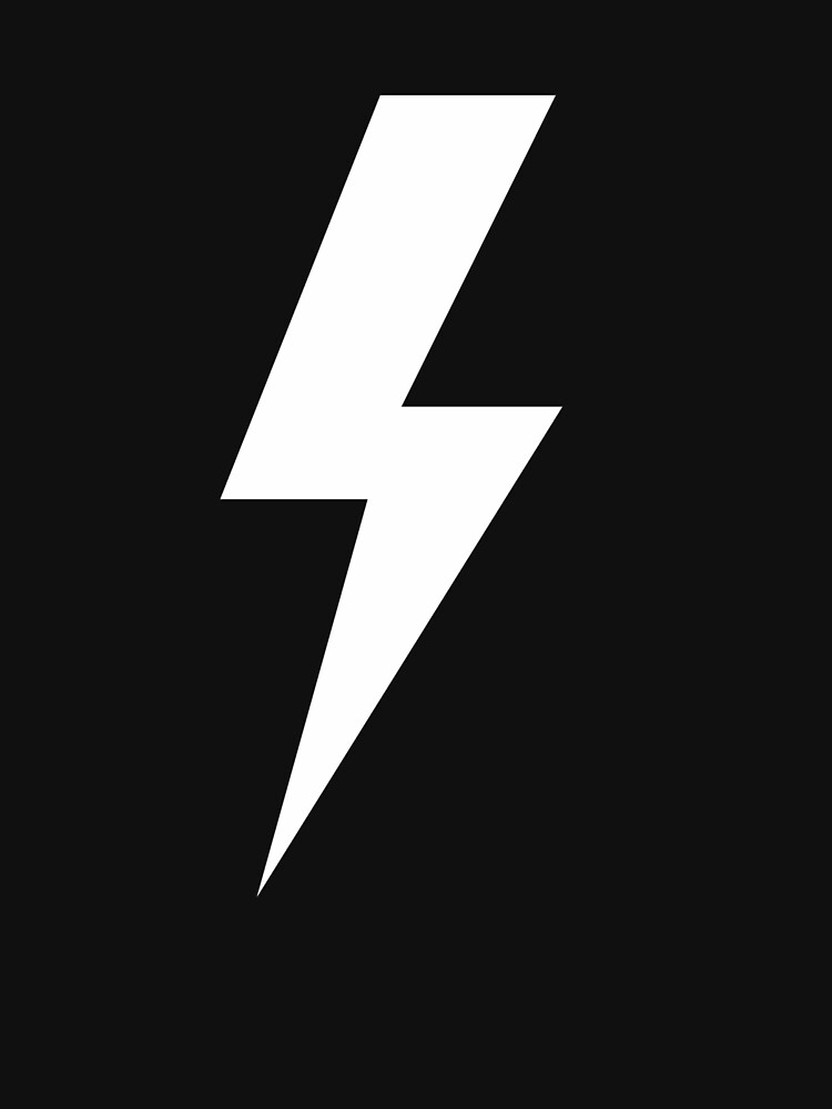 "White Lightning - Logo" T-shirt by ManiacForces86 | Redbubble
