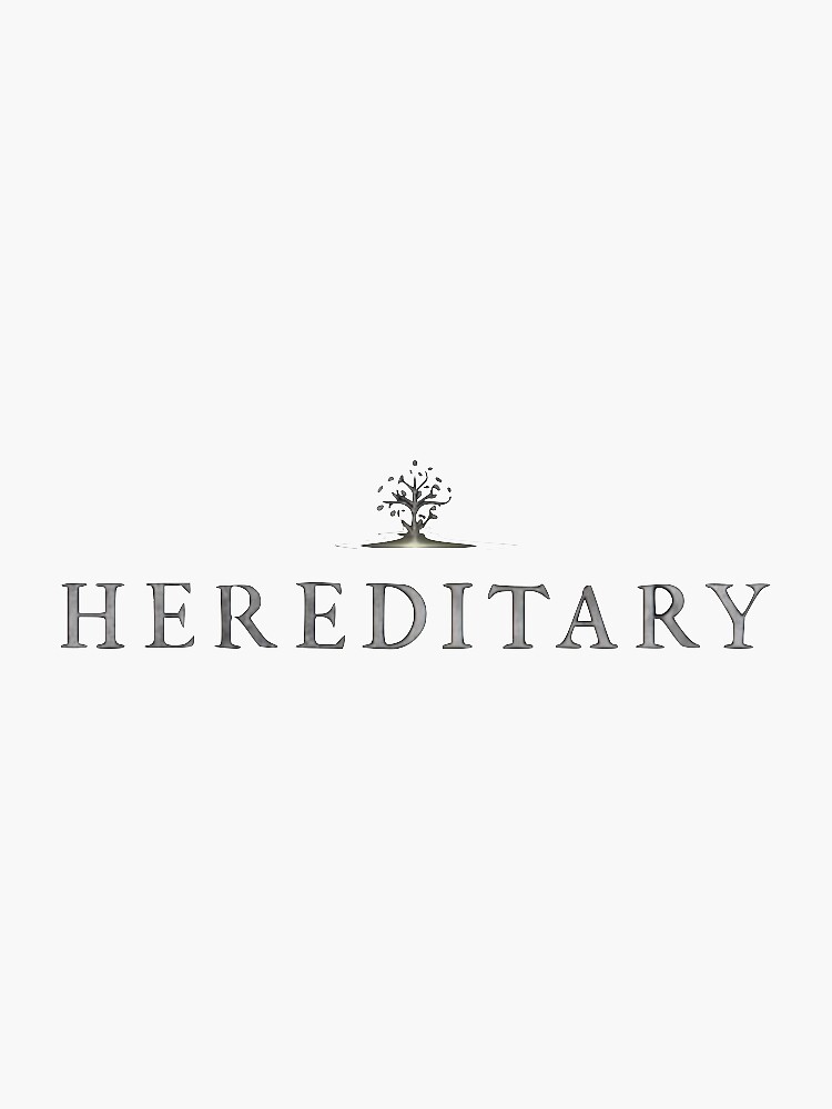 "Hereditary logo" Sticker for Sale by linditakulla14 | Redbubble