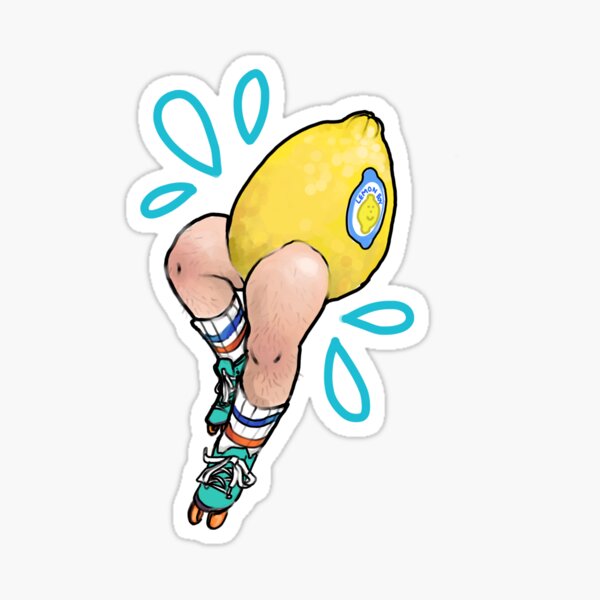 "Lemon Boy" Sticker for Sale by Art-by-Milo | Redbubble