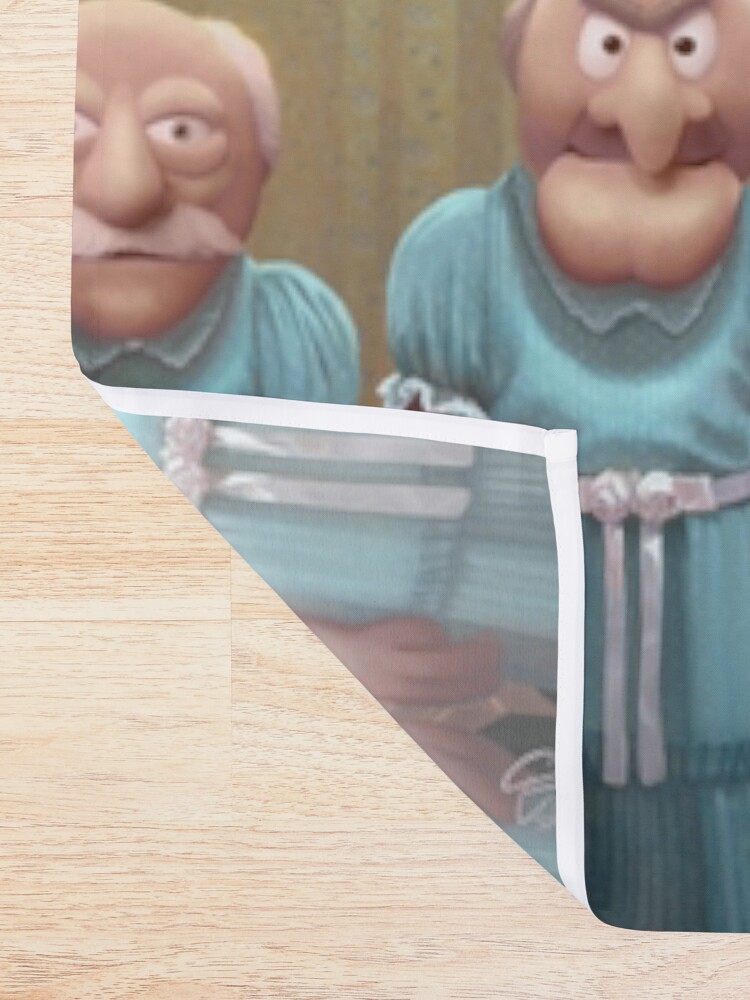 "Muppet Maniac - Statler & Waldorf as the Grady Twins" Shower Curtain ...
