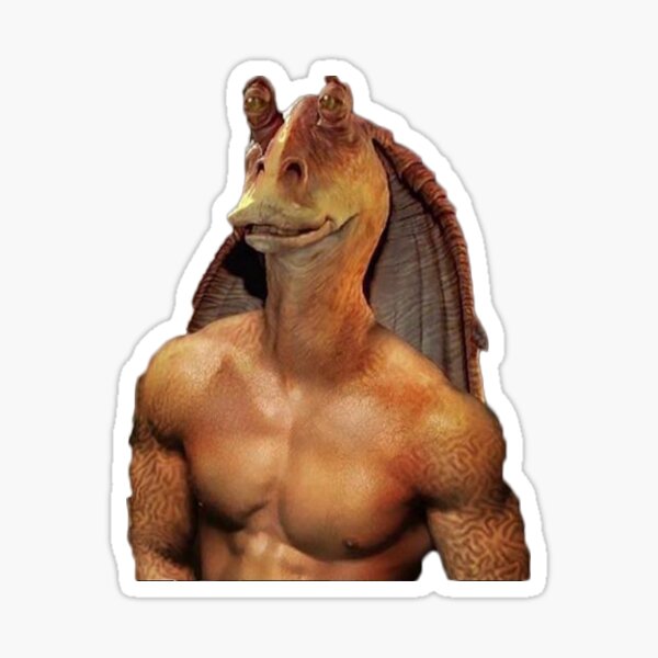 Jar Binks Stickers | Redbubble