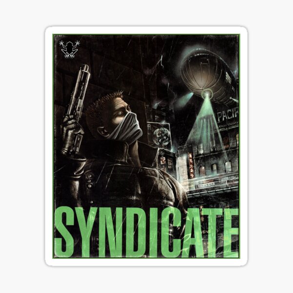 "Syndicate 1993" Sticker for Sale by TeratOgen | Redbubble