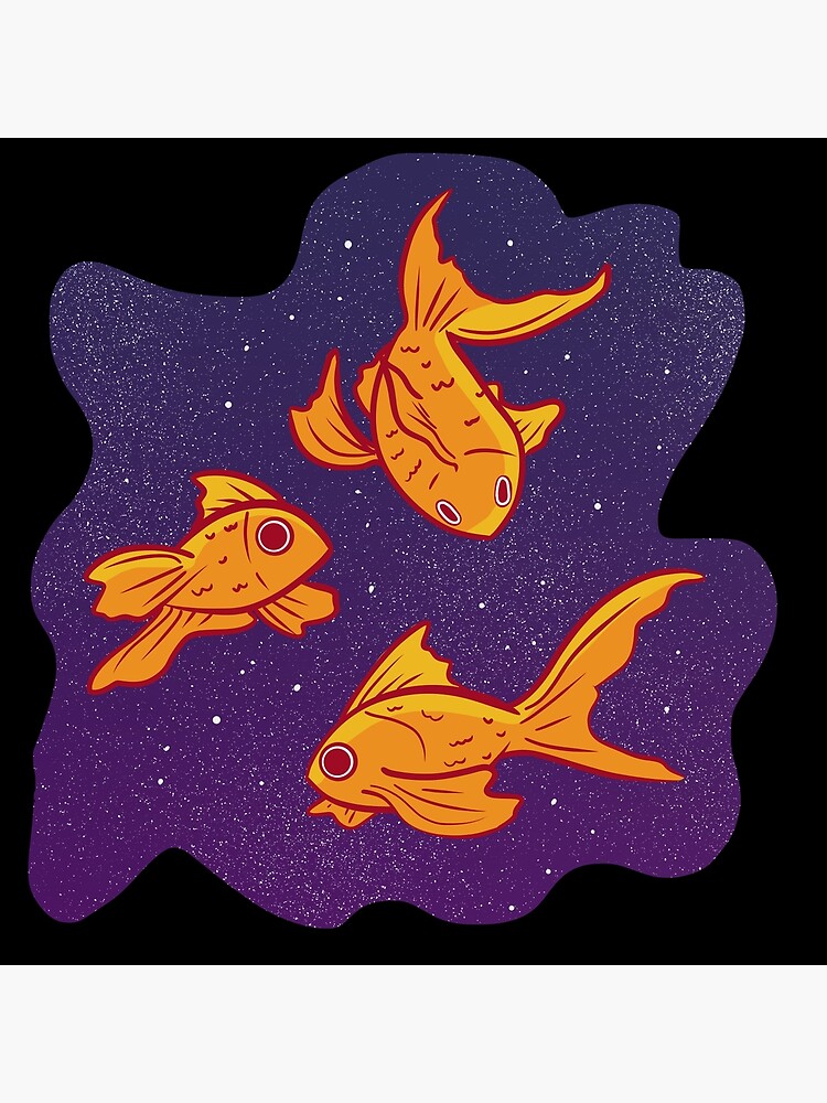"Space Fish" Poster by BrandyMari | Redbubble