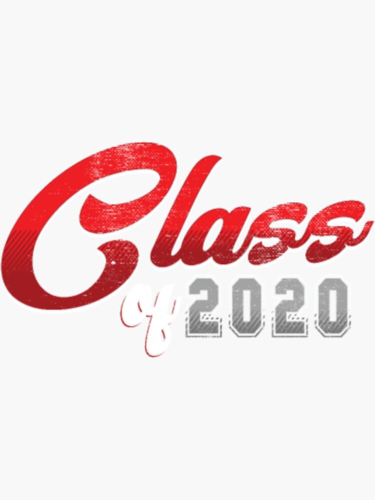 "Class Of 2020 School Graduation Batch Reunion" Sticker by fsbxrqi ...