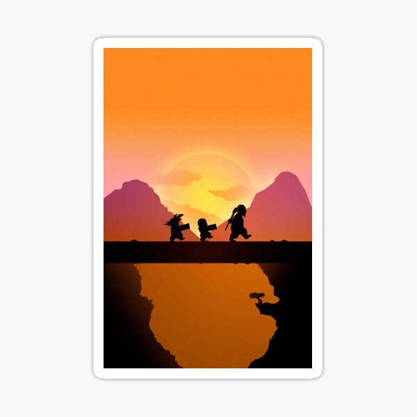 "Master Roshi’s training" Sticker by andreamarie23 | Redbubble