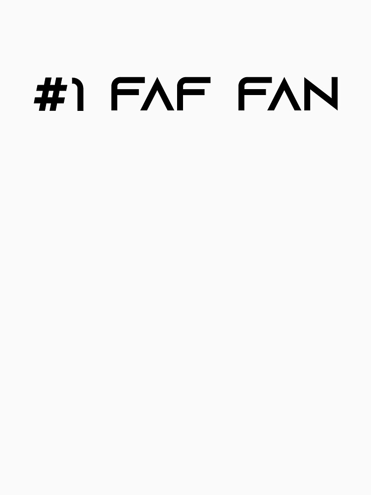 "#1 Faf Fan" T-shirt for Sale by DieHardRugby | Redbubble | faf t ...