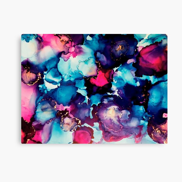 "Blue Pink Gradient" Canvas Print for Sale by AlopexCreations | Redbubble