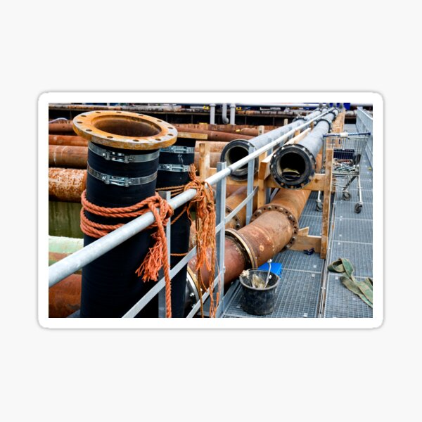 "Metal pipes" Sticker by troianifabrizio | Redbubble