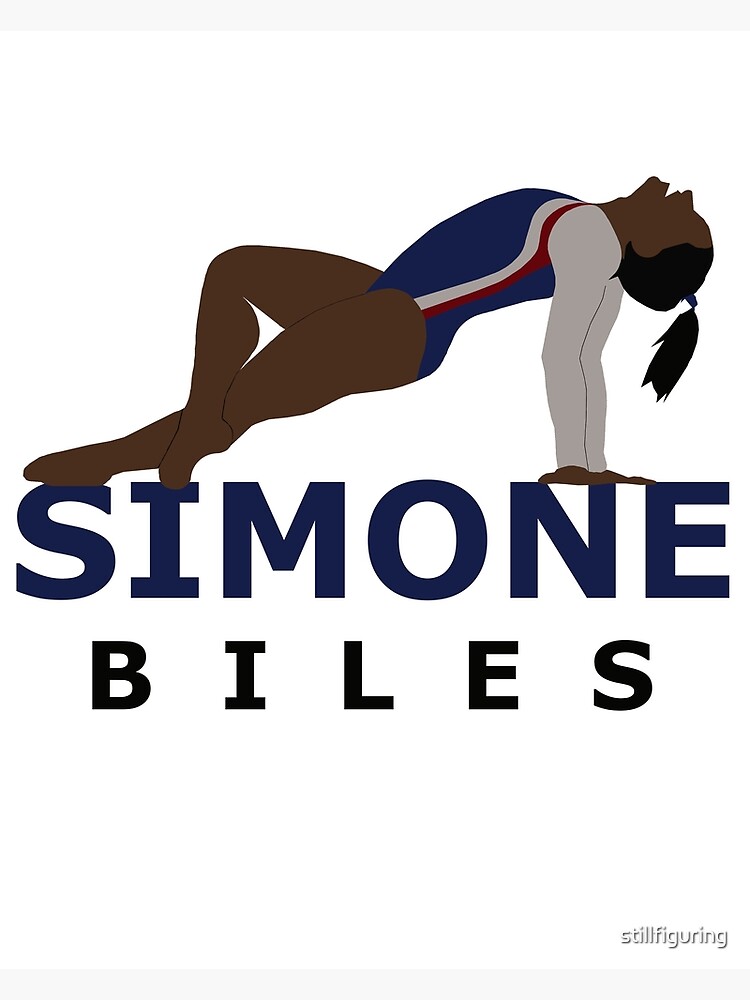 "Simone Biles" Poster by stillfiguring | Redbubble