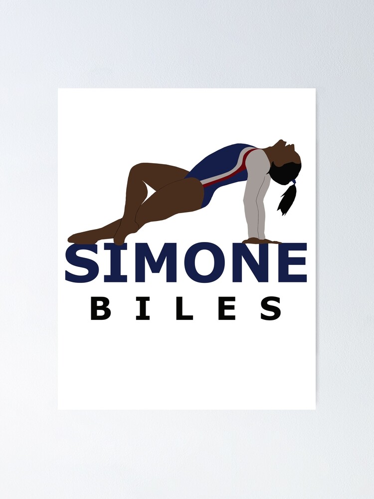 "Simone Biles" Poster by stillfiguring | Redbubble