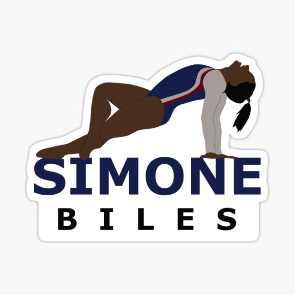 "Simone Biles" Sticker by stillfiguring | Redbubble