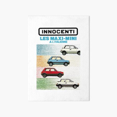 "INNOCENTI" Art Board Print for Sale by ThrowbackM2 | Redbubble