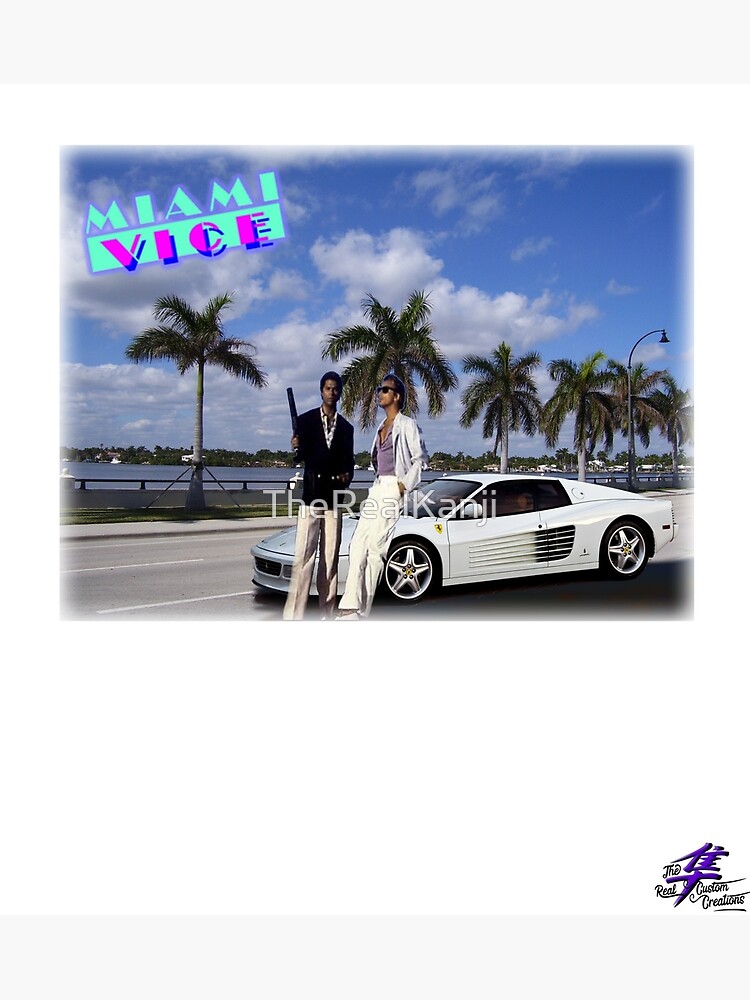 "Miami Vice" Art Print for Sale by TheRealKanji | Redbubble