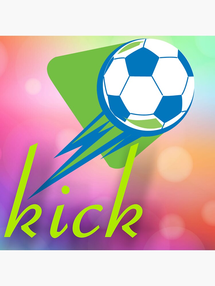 "Kick" Sticker by Surya1 | Redbubble