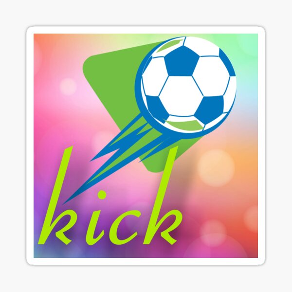 "Kick" Sticker by Surya1 | Redbubble