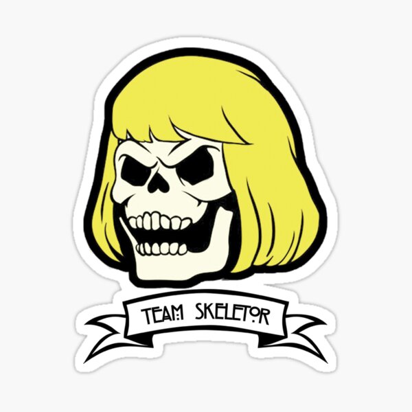 "He man skull" Sticker for Sale by kalkamonias | Redbubble