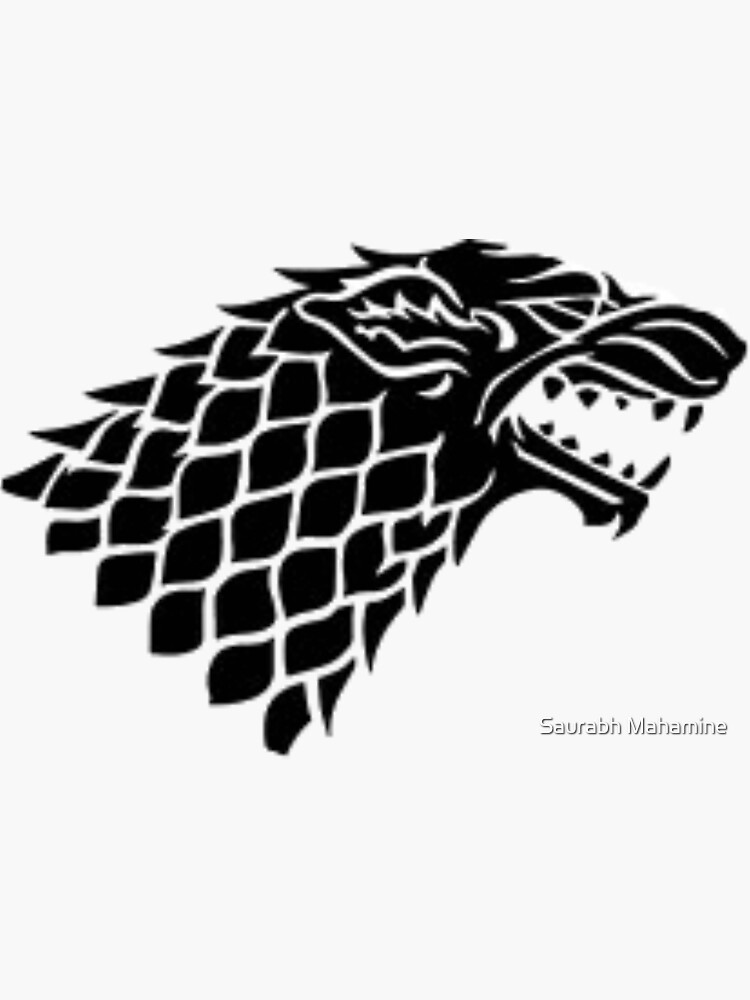 "Got Wolf Classic" Sticker for Sale by mahaminesp | Redbubble