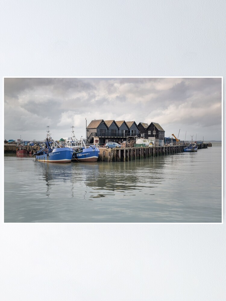 "High Tide Whitstable" Poster for Sale by lyttonimages | Redbubble
