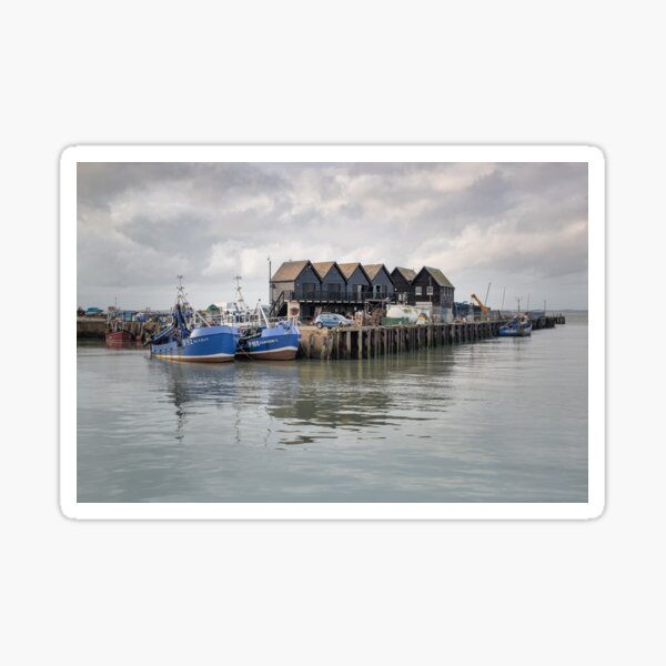 "High Tide Whitstable" Sticker for Sale by lyttonimages | Redbubble