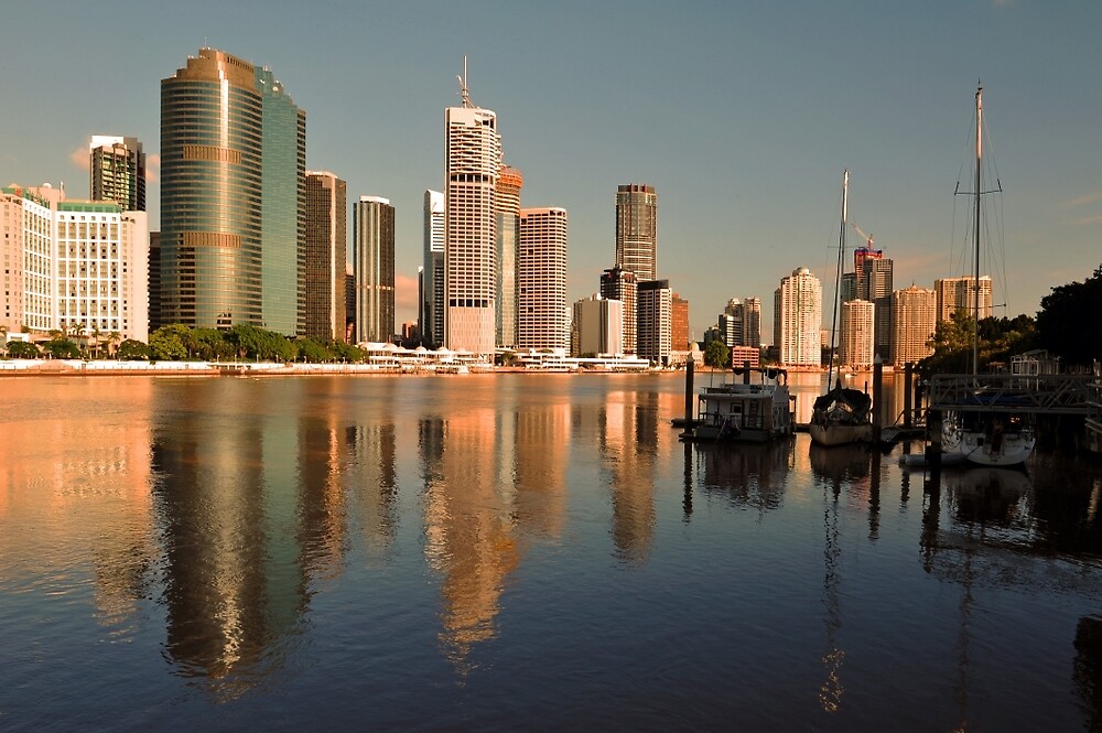 "The Beautiful City Of Brisbane, Queensland, Australia." by Ralph de ...