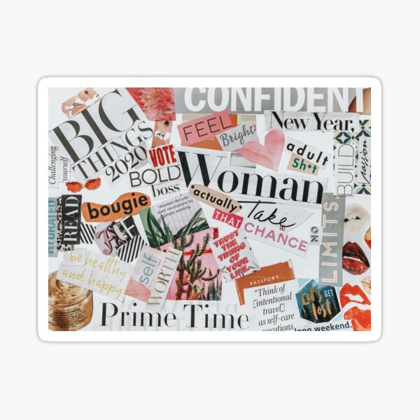 Vision Board Stickers | Redbubble
