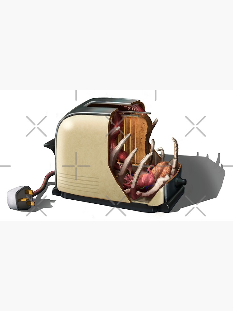 "Hot Toast Nightmare" Poster for Sale by madspeitersen | Redbubble
