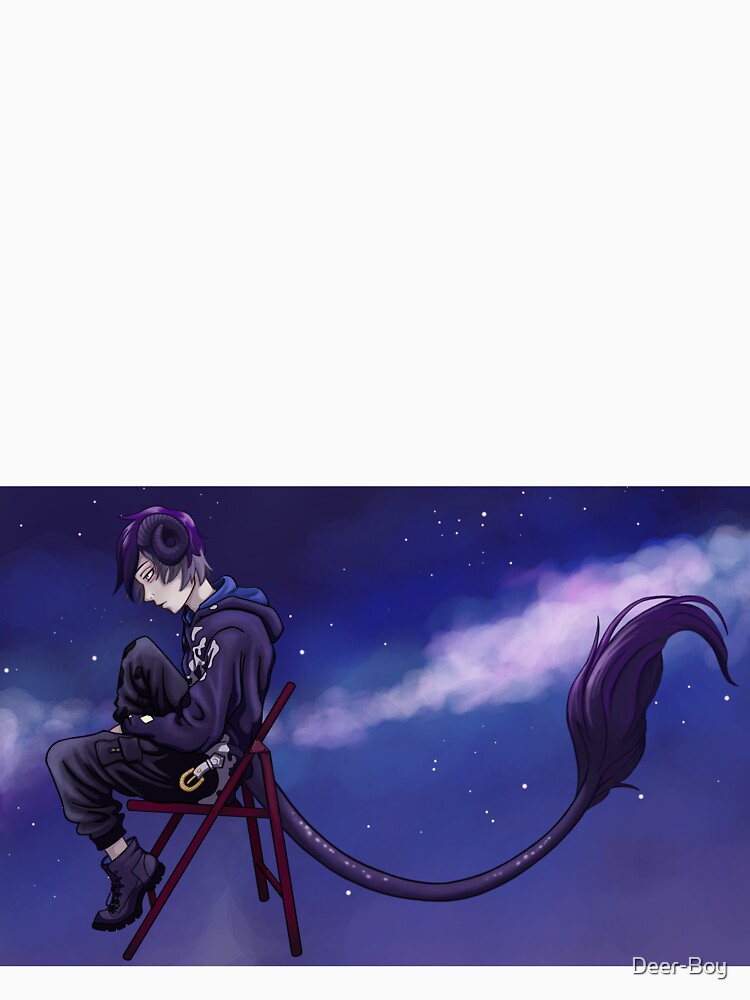 "The Lonely Demon" T-shirt by Deer-Boy | Redbubble