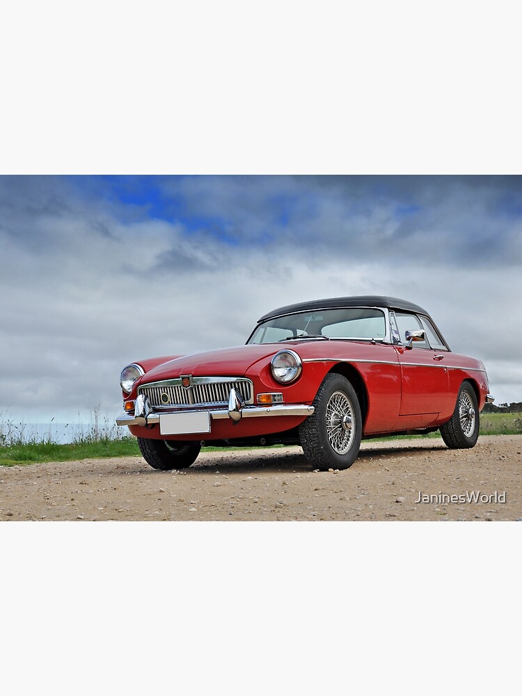 "British MG" Poster by JaninesWorld | Redbubble