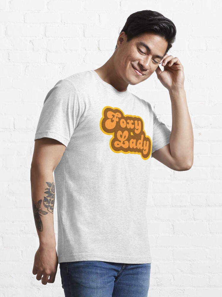 "Foxy Lady - Retro 70s - Logo" T-shirt for Sale by graphix | Redbubble ...