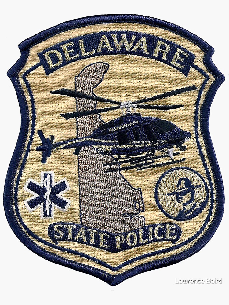 "Delaware State Police Air Unit" Sticker for Sale by lawrencebaird ...