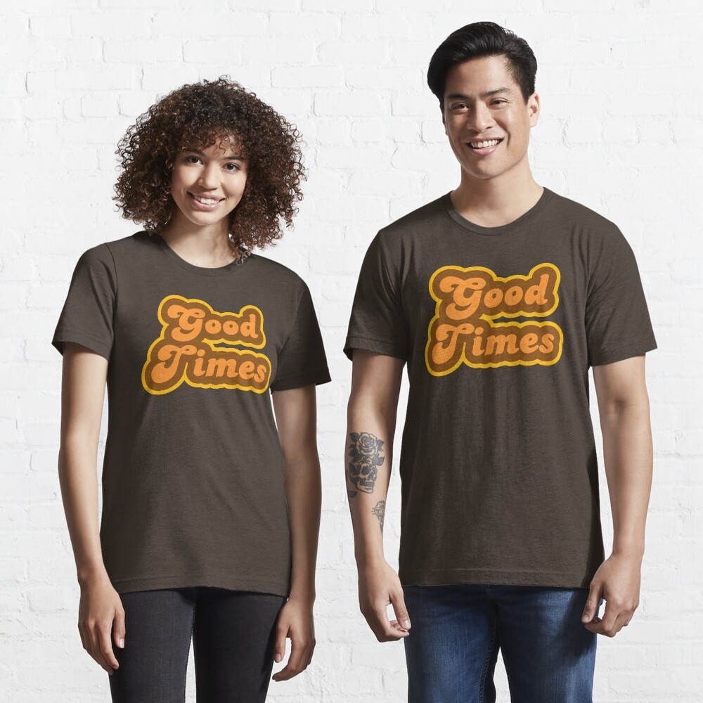 "Good Times - Retro 70s - Logo" T-shirt for Sale by graphix | Redbubble ...