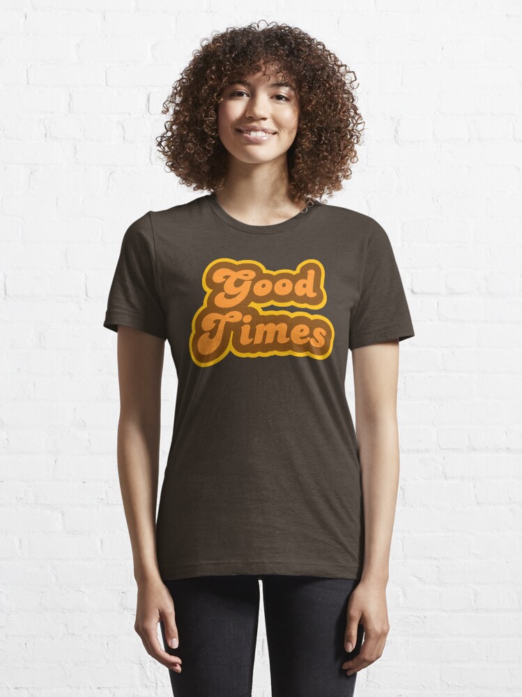"Good Times - Retro 70s - Logo" T-shirt for Sale by graphix | Redbubble ...