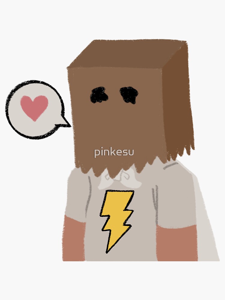 "Basil Stitt of Lightningface " Sticker for Sale by pinkesu | Redbubble