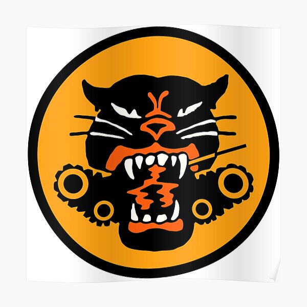 "Tank Destroyer Battalion (United States) Emblem" Poster for Sale by ...