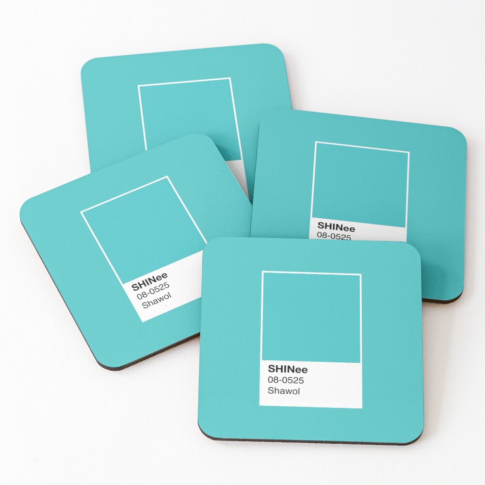 "SHINee Shawol (Fandom Inspired Colour Swatches)" Sticker for Sale by ...