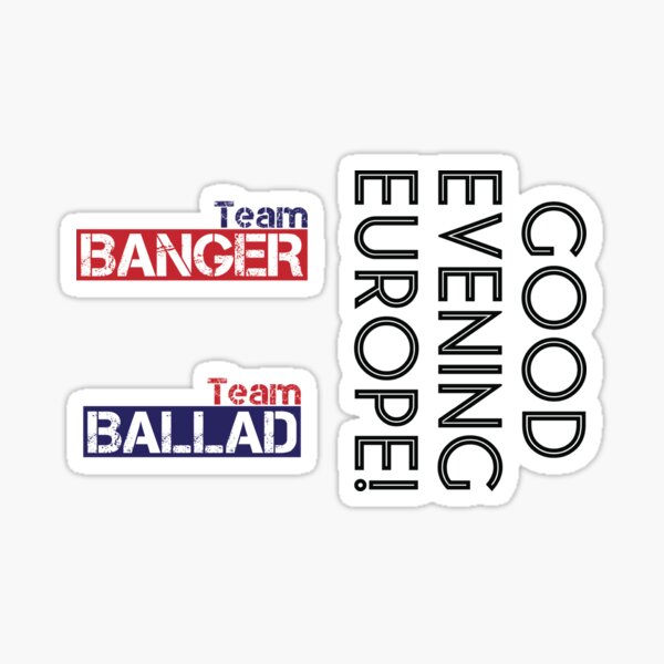 Good Evening Stickers | Redbubble