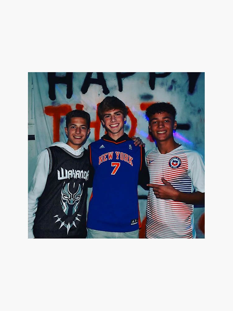 "Mark Anastasio, Maximo Rivano, Luca Lombardo" Sticker by emmahana ...