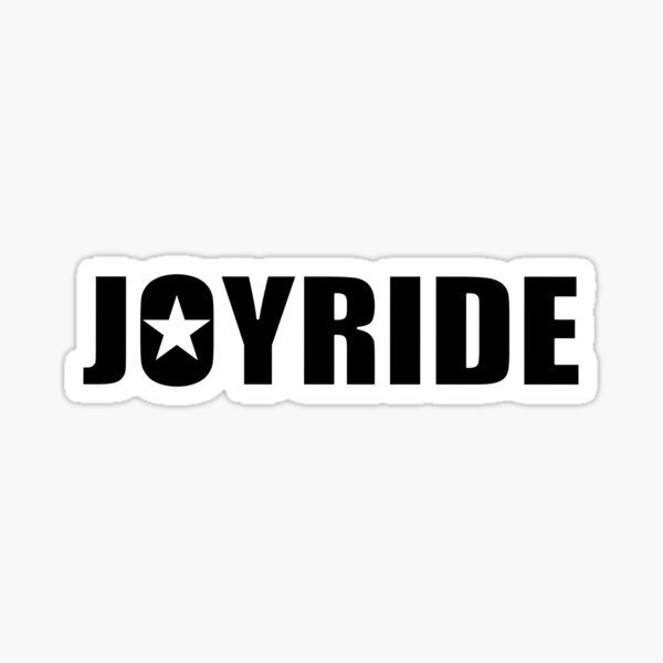"Joyride" Sticker by gorgeouspot | Redbubble