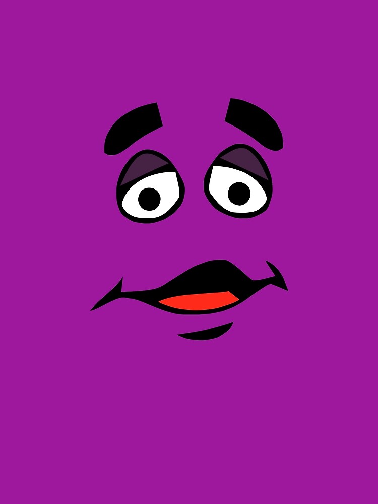 "Grimace Cartoon Design - Transparent Background " Graphic T-Shirt for ...
