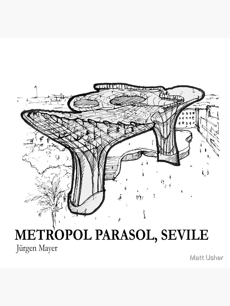 "Metropol Parasol, Seville" Art Board Print for Sale by Matthew Usher ...