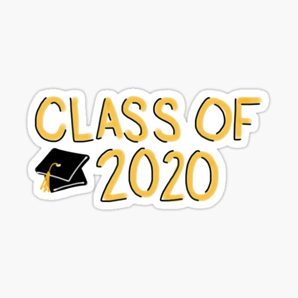 "Class of 2020" Sticker by gblenker | Redbubble