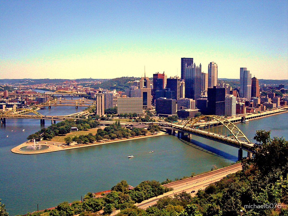 "Golden Triangle - Pittsburgh, Pennsylvania" by michael6076 | Redbubble