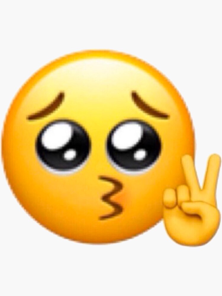 "emoji // mental breakdown" Sticker for Sale by JulianaM14 | Redbubble