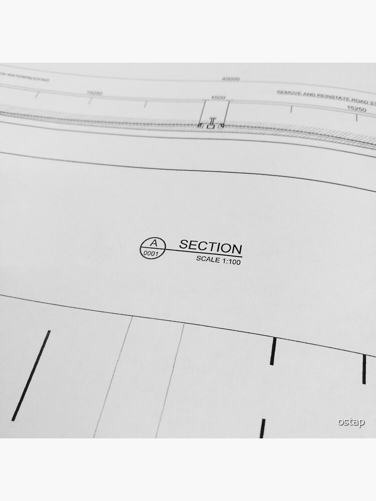 "Architecture Engineering Drawing AutoCAD" Poster for Sale by ostap ...
