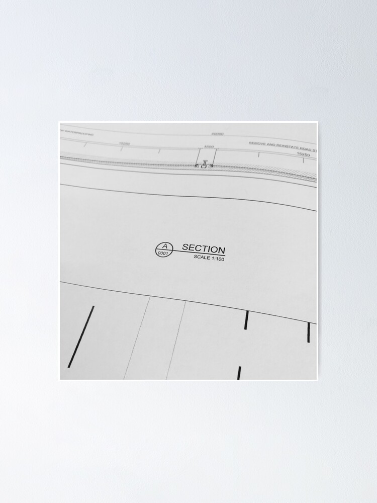 "Architecture Engineering Drawing AutoCAD" Poster for Sale by ostap ...