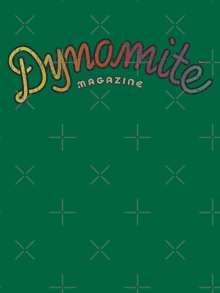 "Dynamite Magazine" T-shirt for Sale by jacobcdietz | Redbubble ...