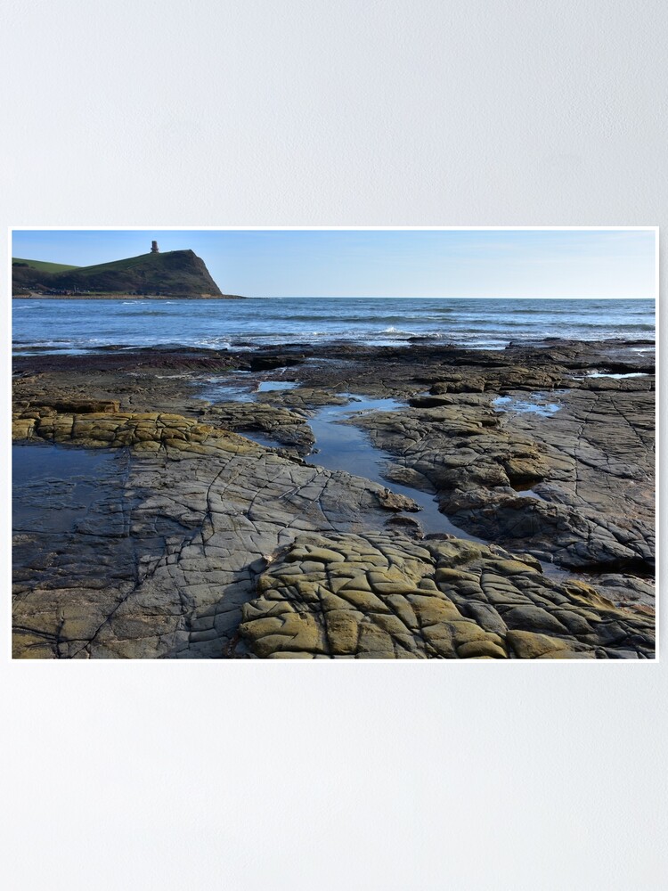"Dorset Sea and Rockpools" Poster for Sale by WalksWithAngels | Redbubble