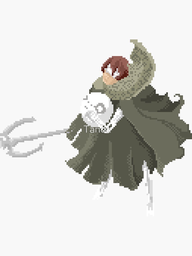 "Emil - Pixel Nier" Sticker by Tande | Redbubble