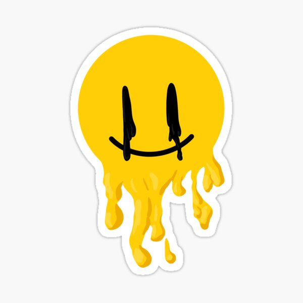 "Drip smile" Sticker by Chloe14424 | Redbubble