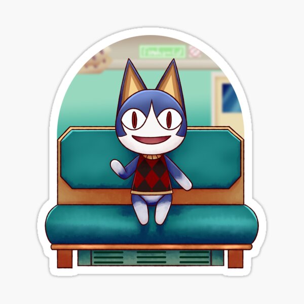 Animal Crossing Rover Stickers | Redbubble